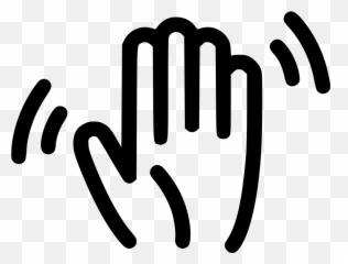 Arm Hand Wave Freetoedit - Clip Art Emoji,Handwave Emoji - free ...